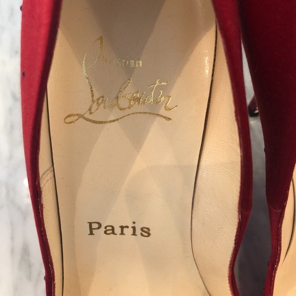 Christian Louboutin | Shoes | Brand New Christian Louboutin Red Pointy ...